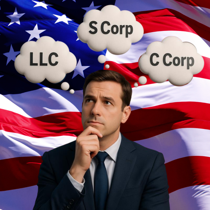 LLC, S Corp, or C Corp? Choosing the Best U.S. Business Structure for ...